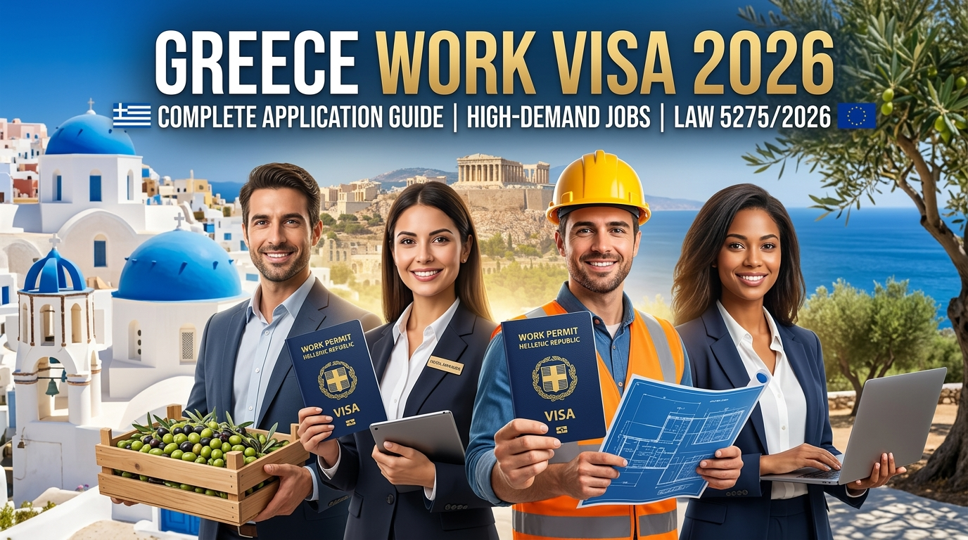 Greece Work Visa 2026: Job Categories, Requirements, and Step-by-Step ...